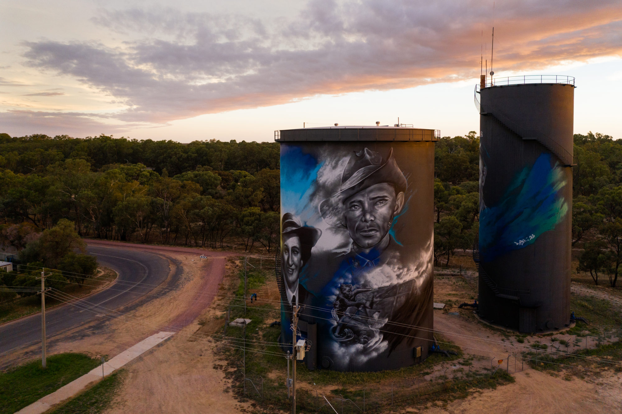 Hay Water Tower Art | Visit Hay